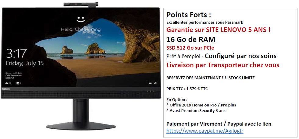 Matériels – vous êtes sur le site d'AGILOG